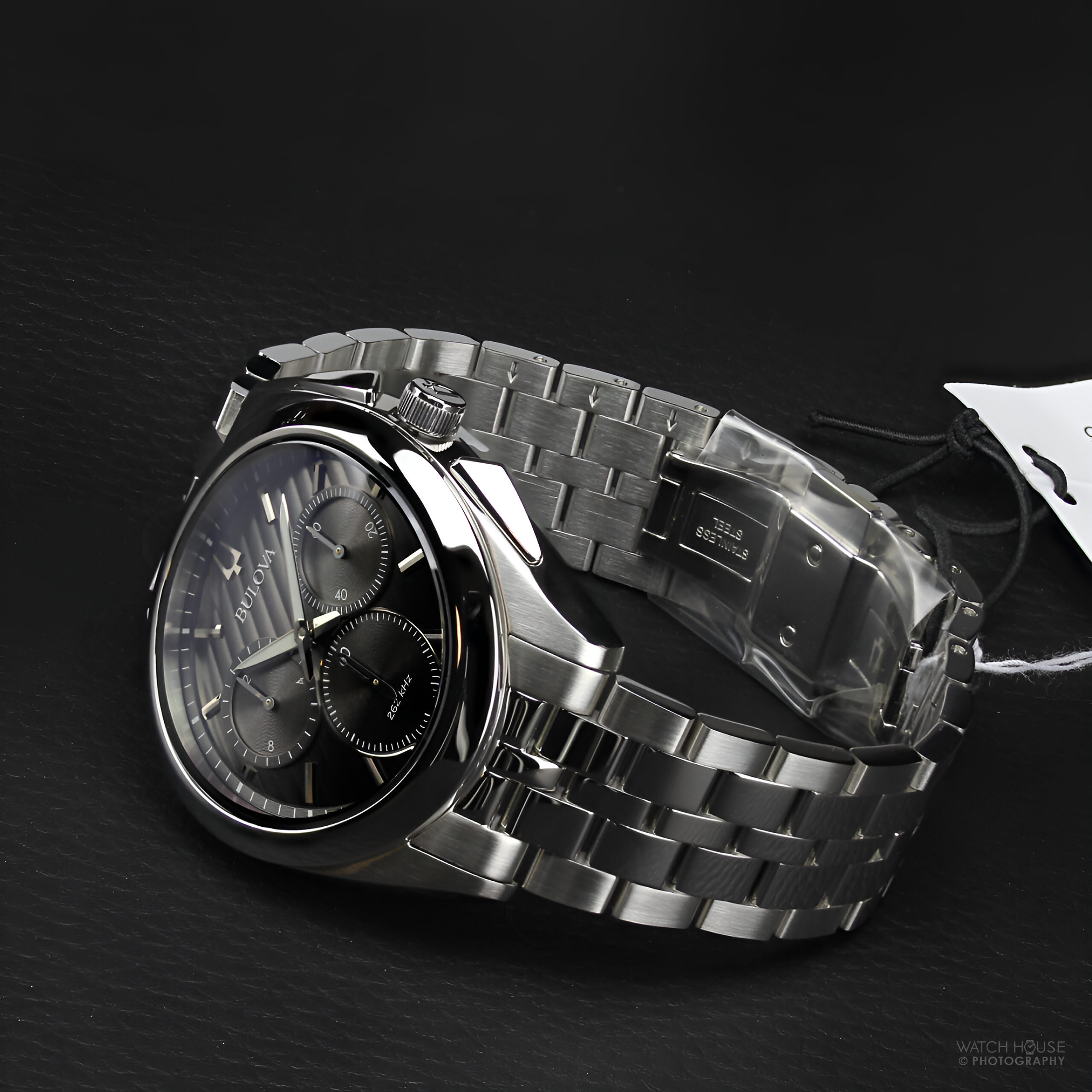 Bulova 96A186 Curv Gents 262 kHz Chronograph
