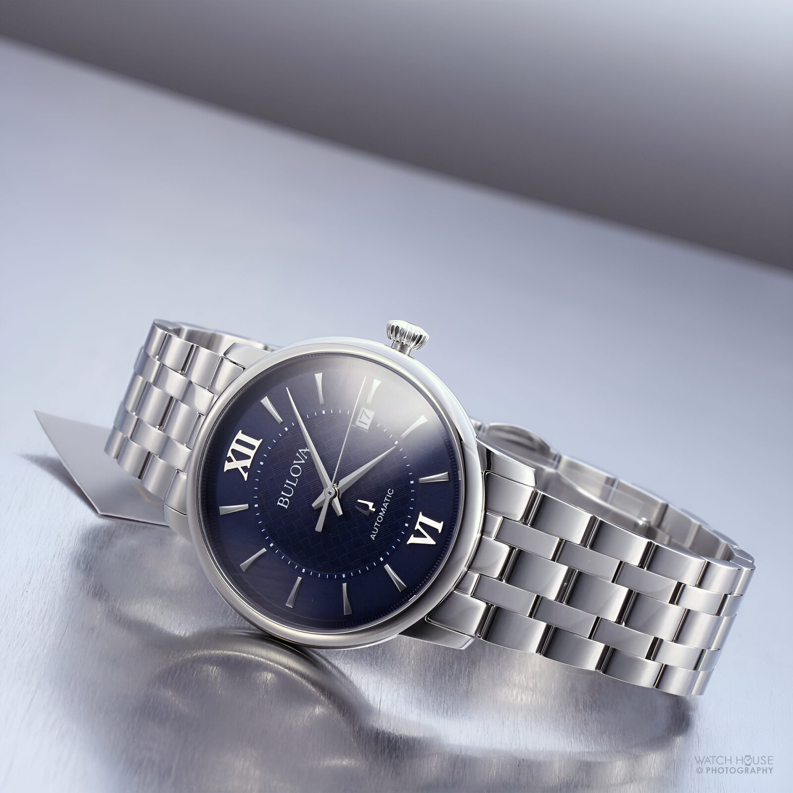 Bulova Hudson 96B447 Classic Collection in Blau