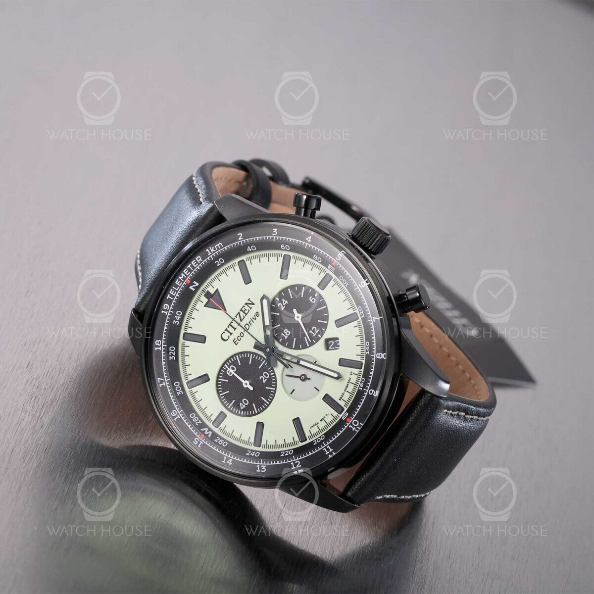 Citizen CA4505-21X Eco-Drive Telemeter Chronograph