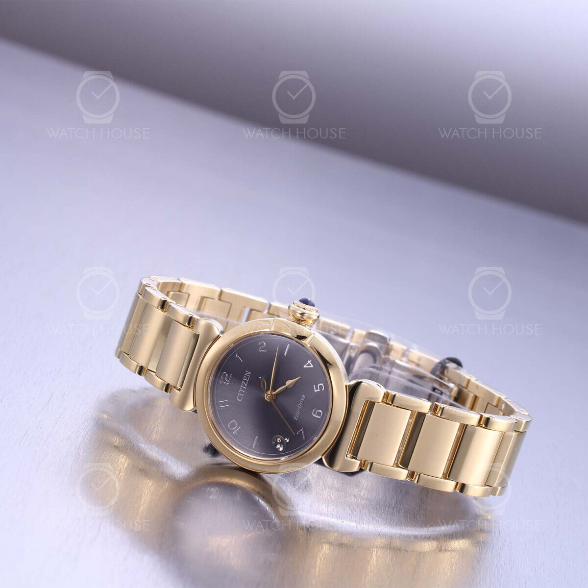 Citizen L May Bells Mini Damen Eco-Drive EM1132-88H Gold