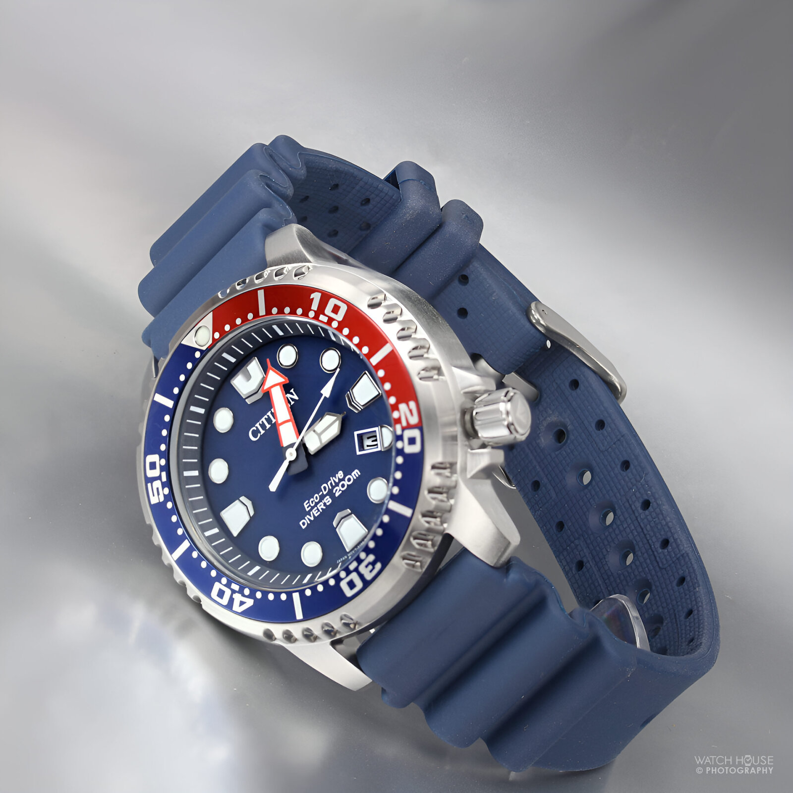 Citizen Promaster Marine ISO Taucheruhr BN0168-06L Pepsi