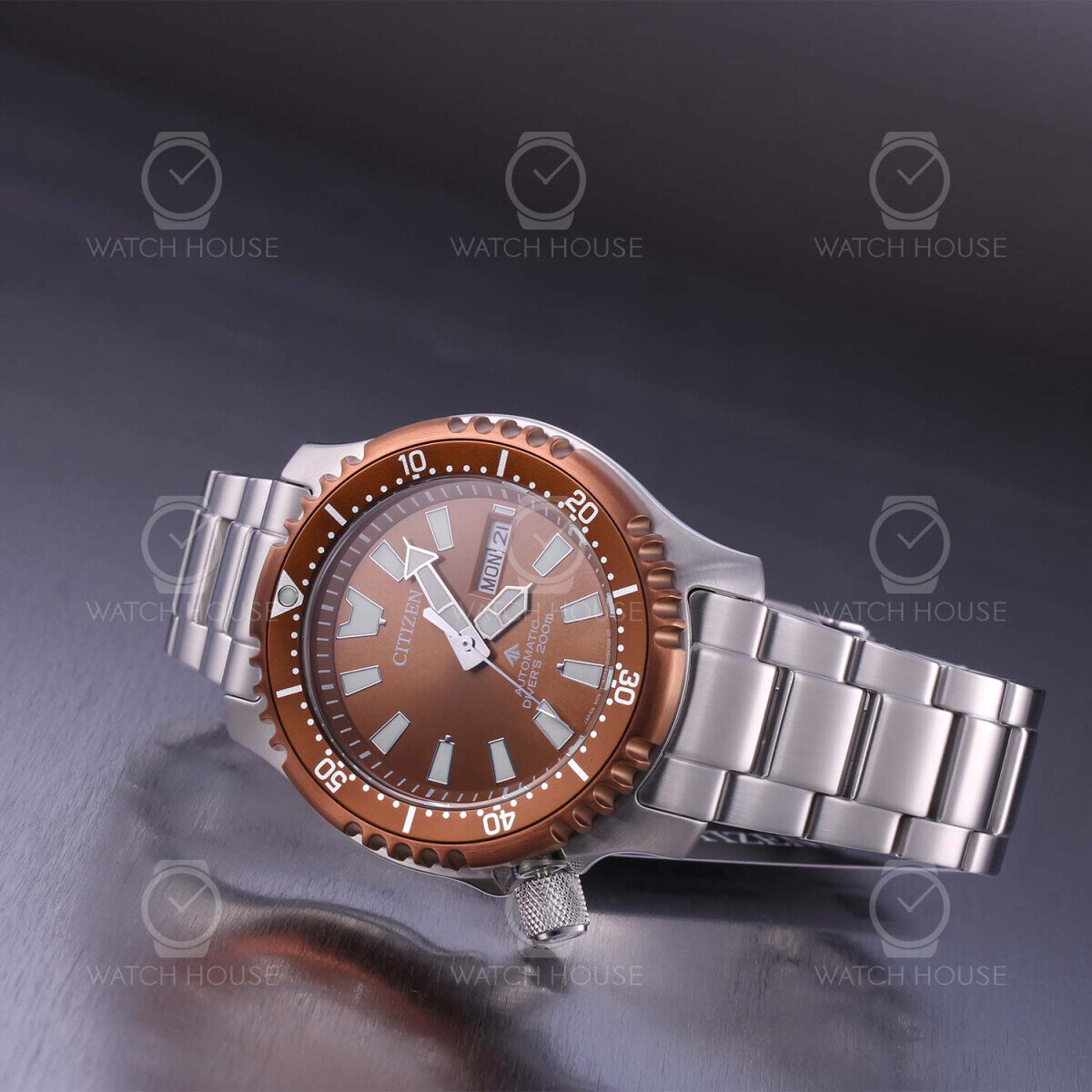 Citizen Promaster Marine Diver's Fugo NY0164-65XE Copper