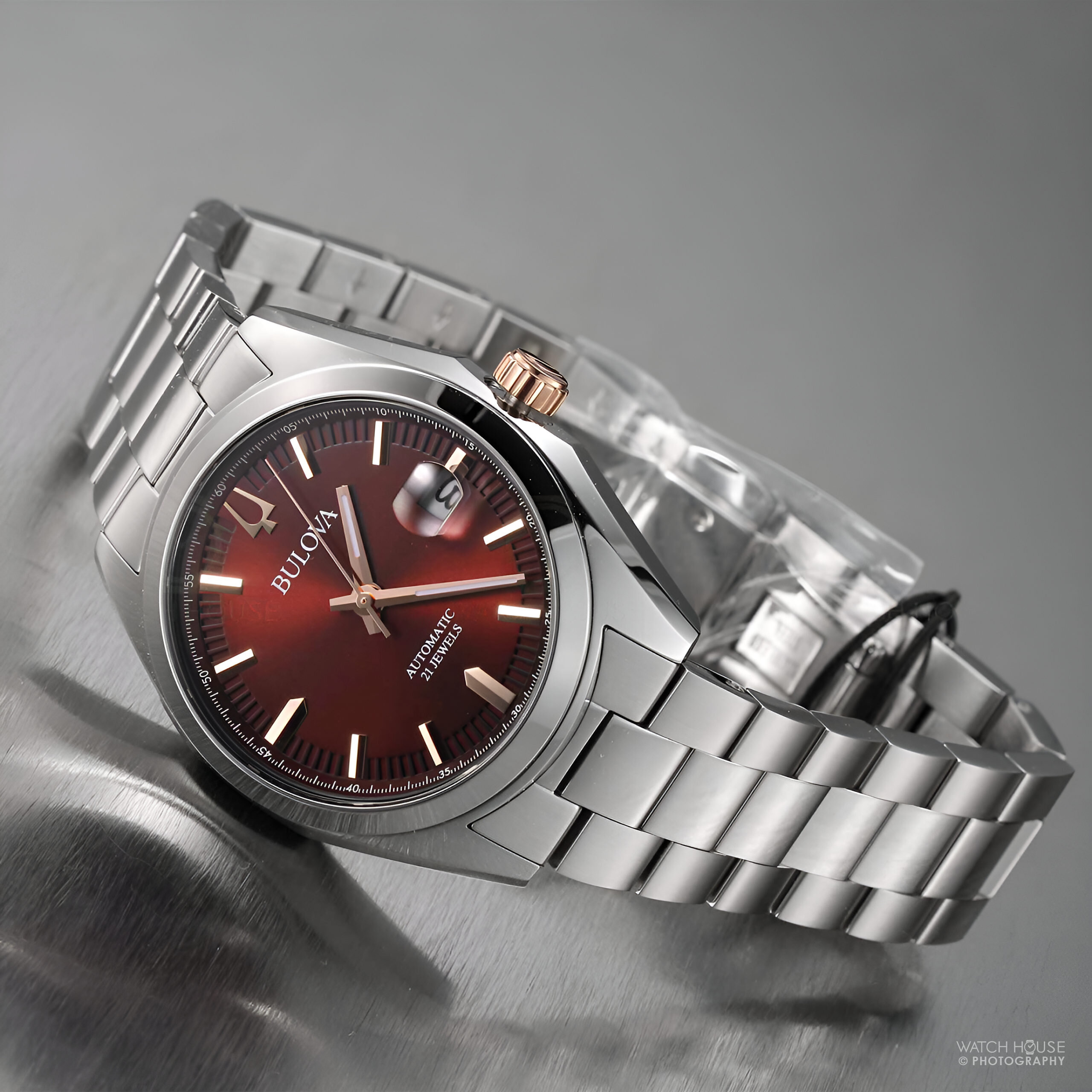 Bulova 98B422 Men's Surveyor Automatic Watch