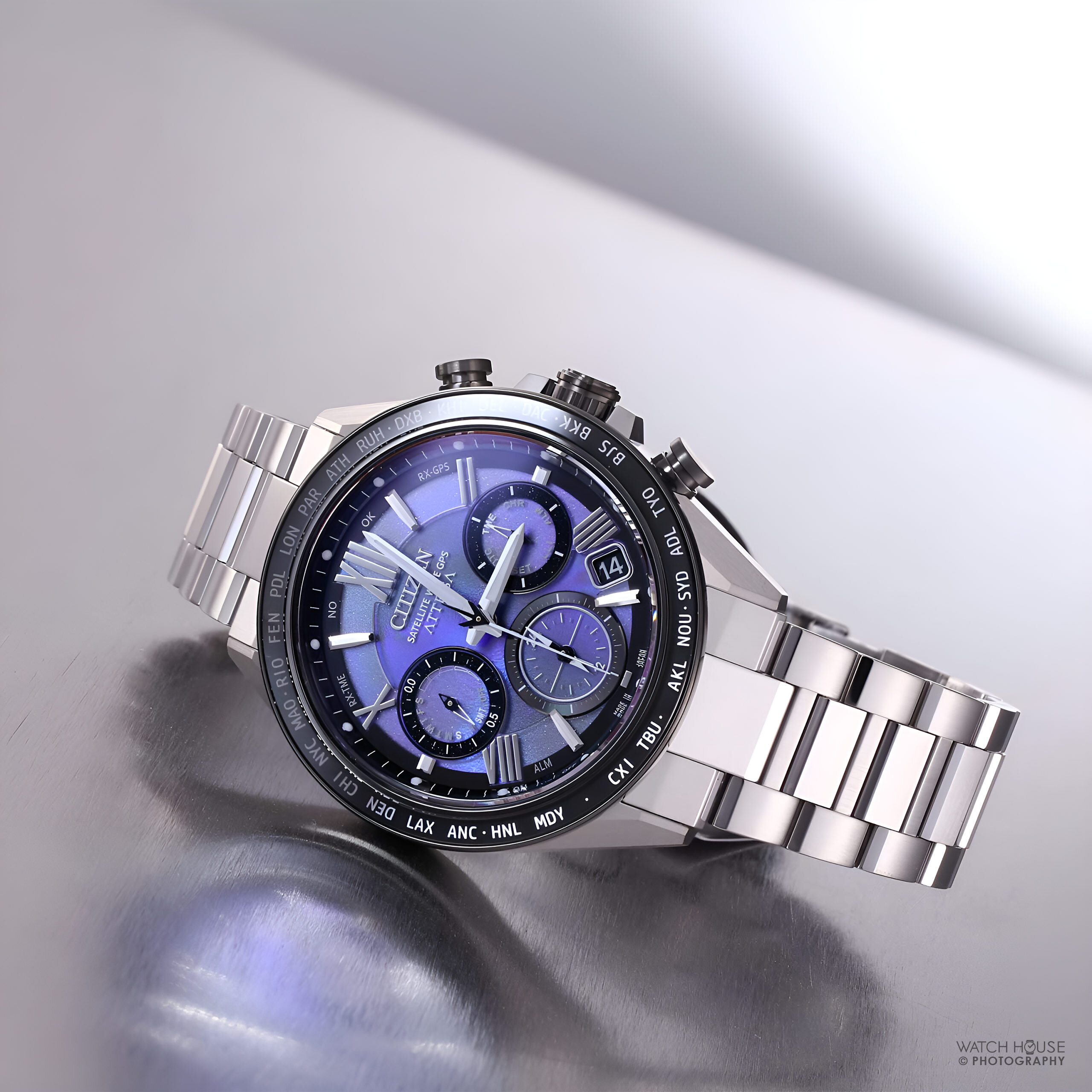 Citizen Attesa Satellite Wave GPS CC4075-50L - Sea of Life series