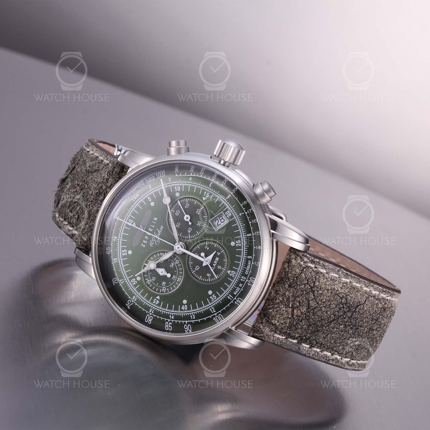 Zeppelin 8680-3 Serie 100 Jahre Zeppelin Alarm Chronograph