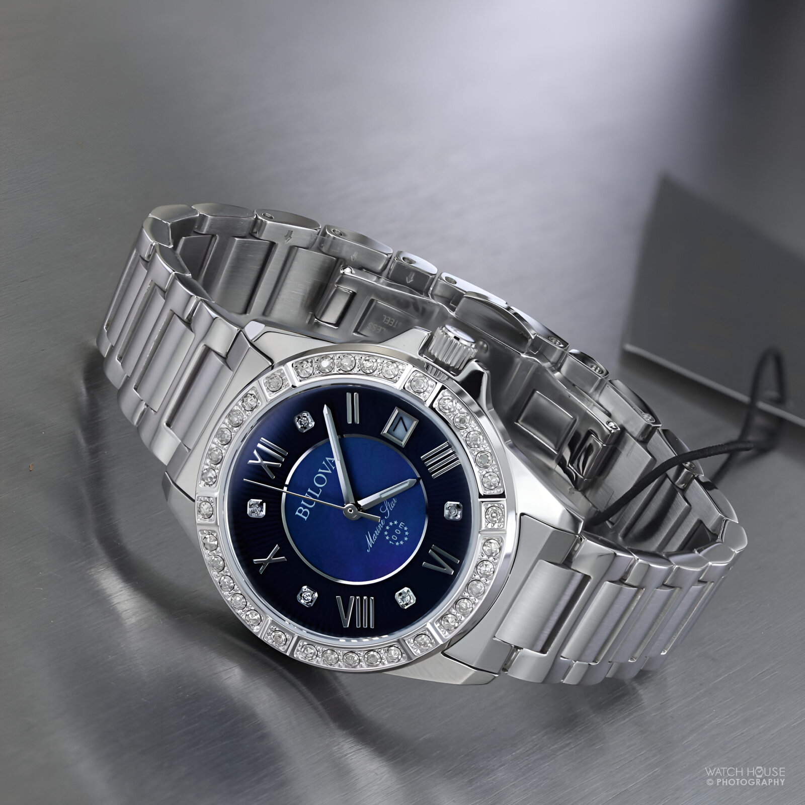 Star Diamond Face Damenuhr