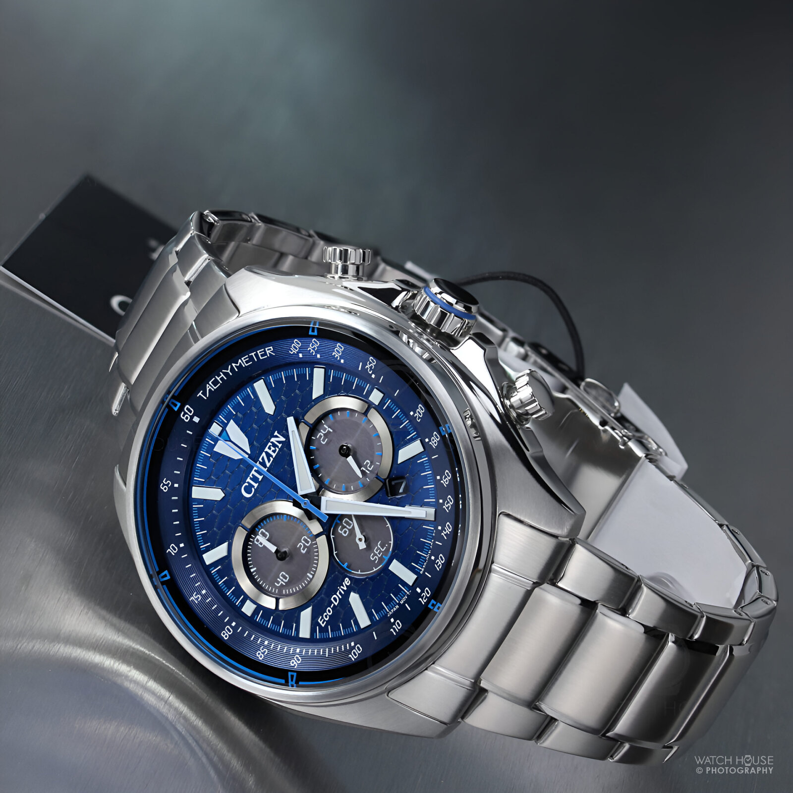 Citizen B620 XL Eco Drive Chrono Men's Chronograph CA4560-81L Blue