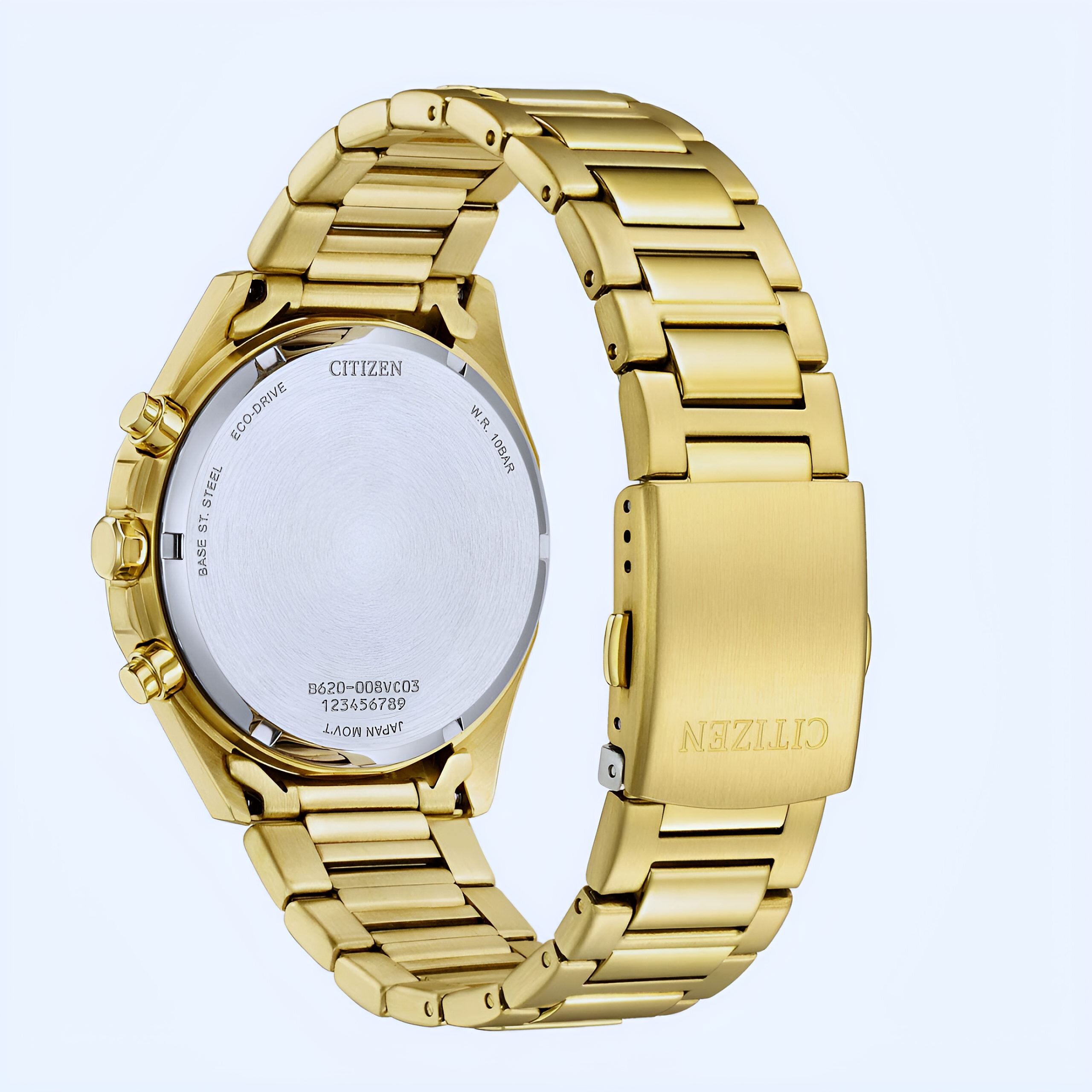 Citizen CA4592-85A Octagon-Shape Eco-Drive Chrono