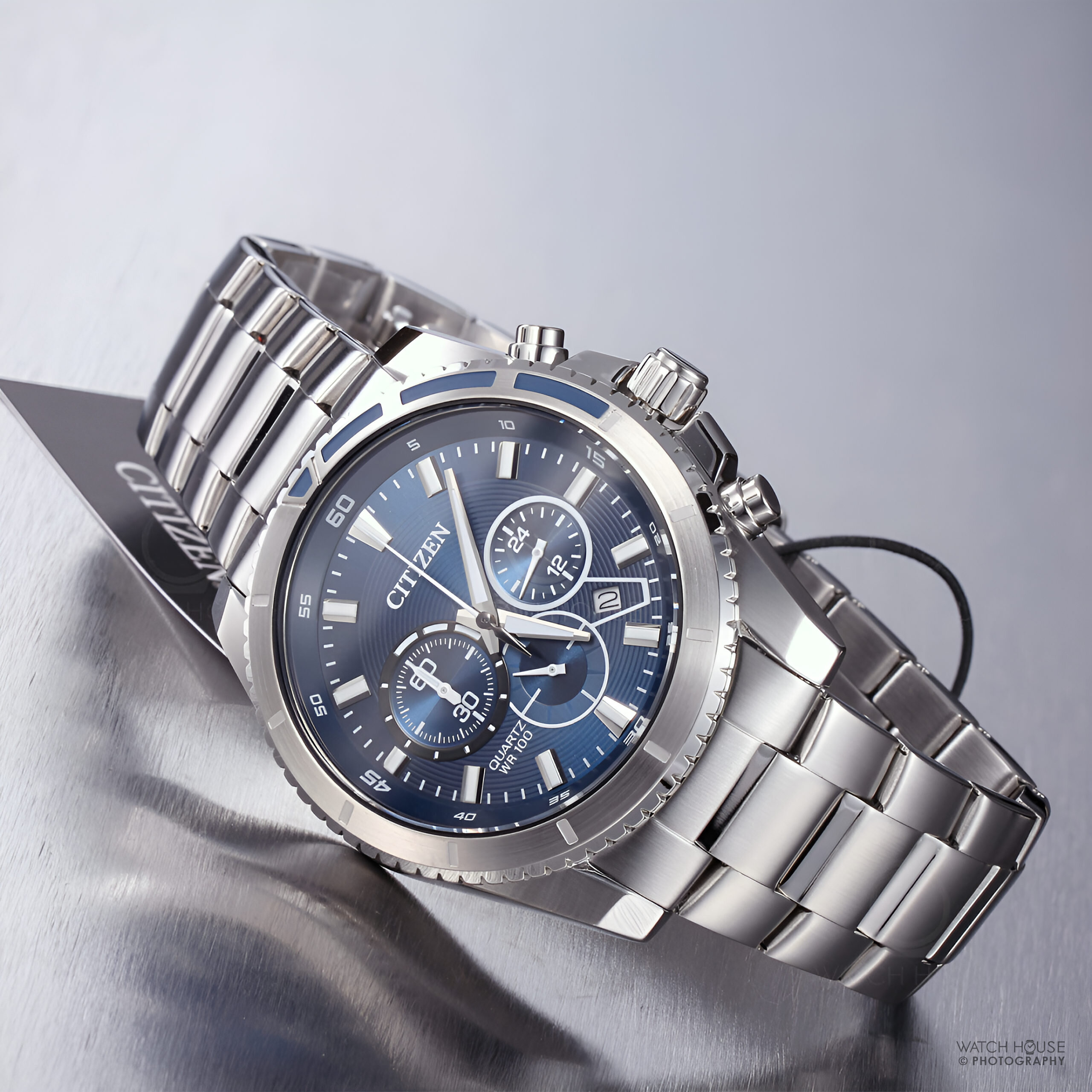 Citizen Eco-Drive AN8201-51L - Chronograph Blau