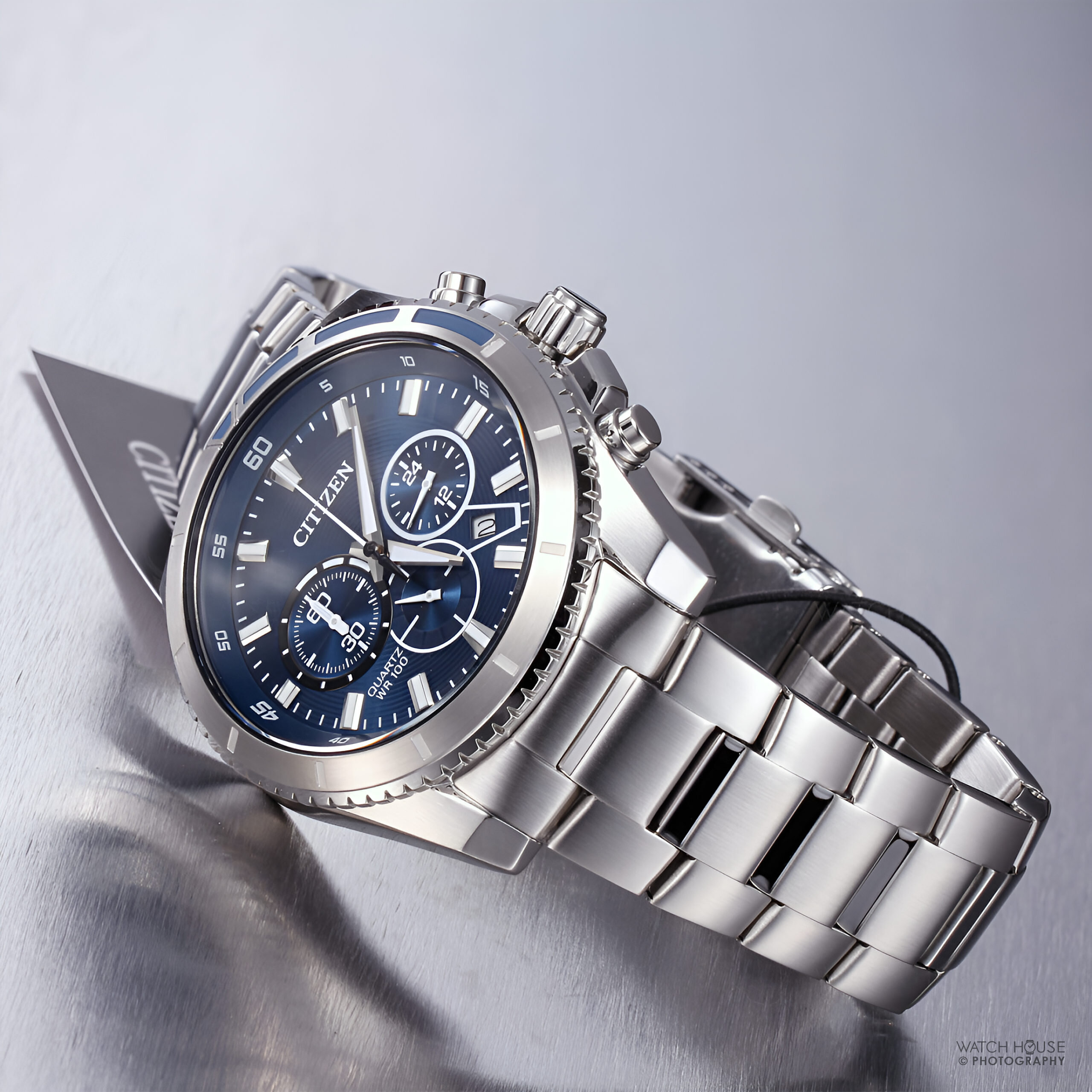 Citizen Eco-Drive AN8201-51L - Chronograph Blau