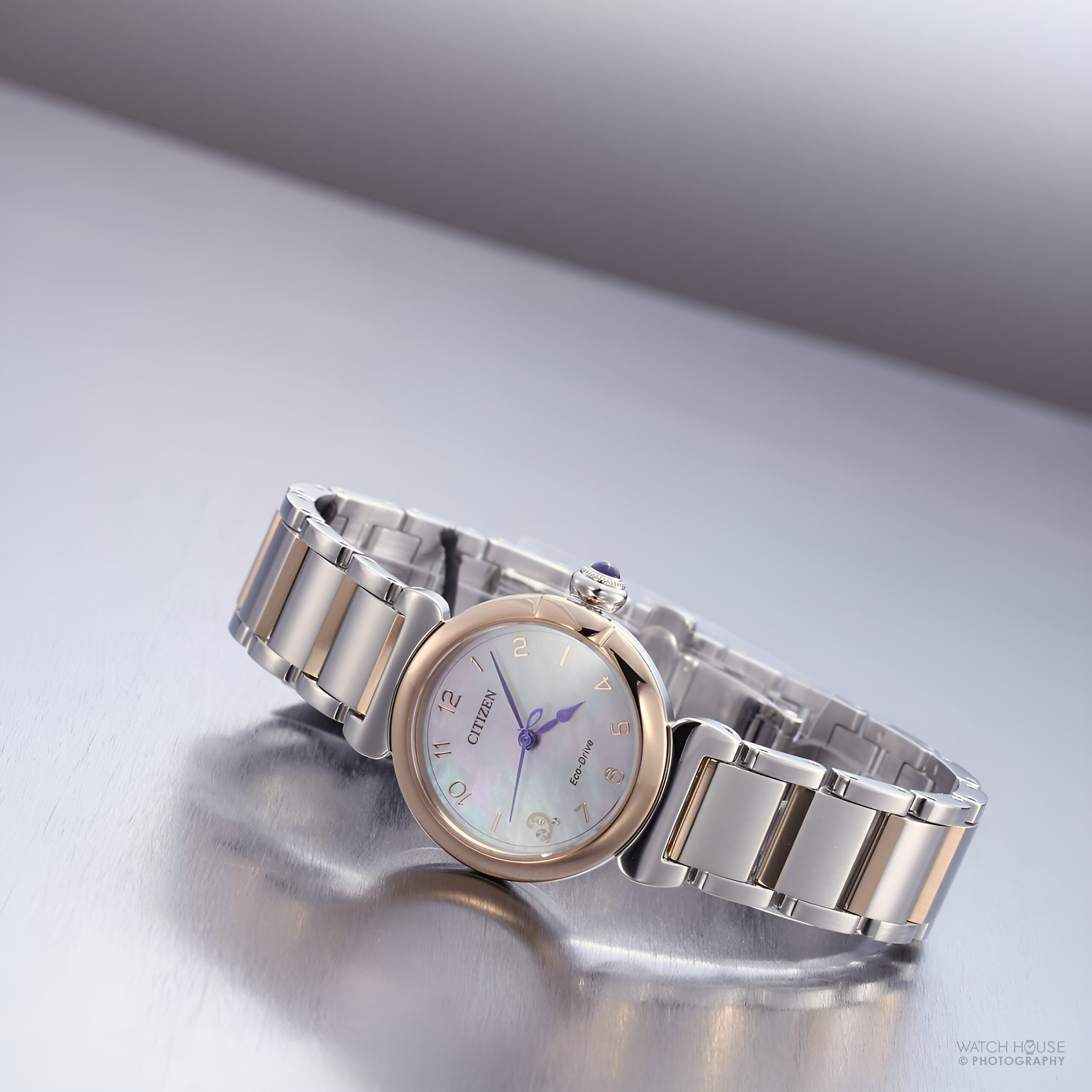 Citizen L May Bells Mini Damen Eco-Drive EM1136-87D Bicolor
