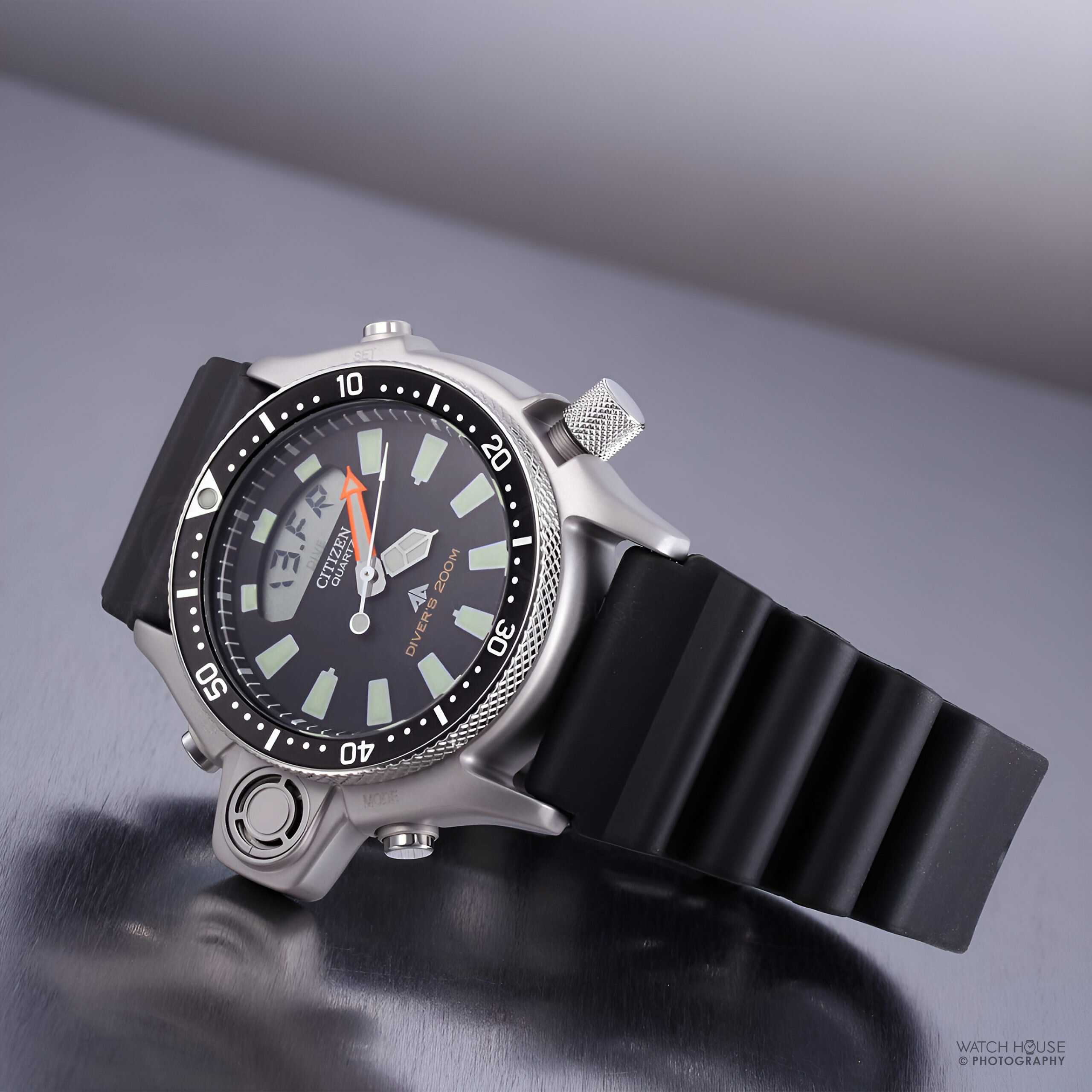 Citizen Promaster Aqualand JP2000-08E Depth Gauge Diver
