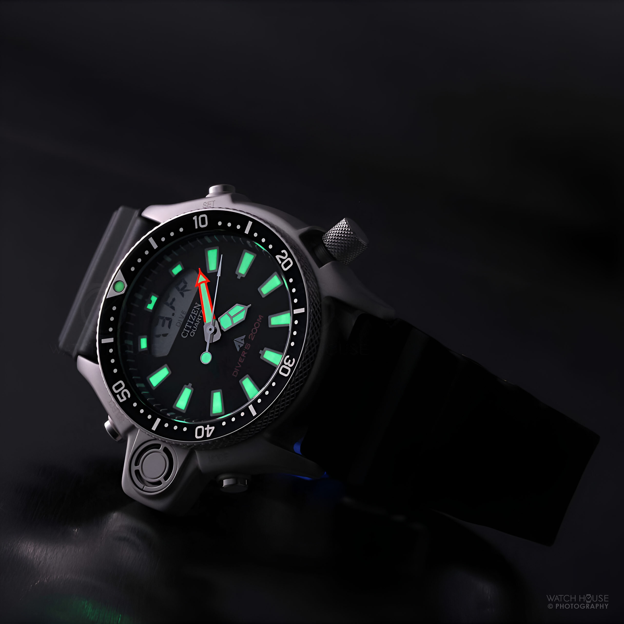 Citizen Promaster Aqualand JP2000-08E Depth Gauge Diver