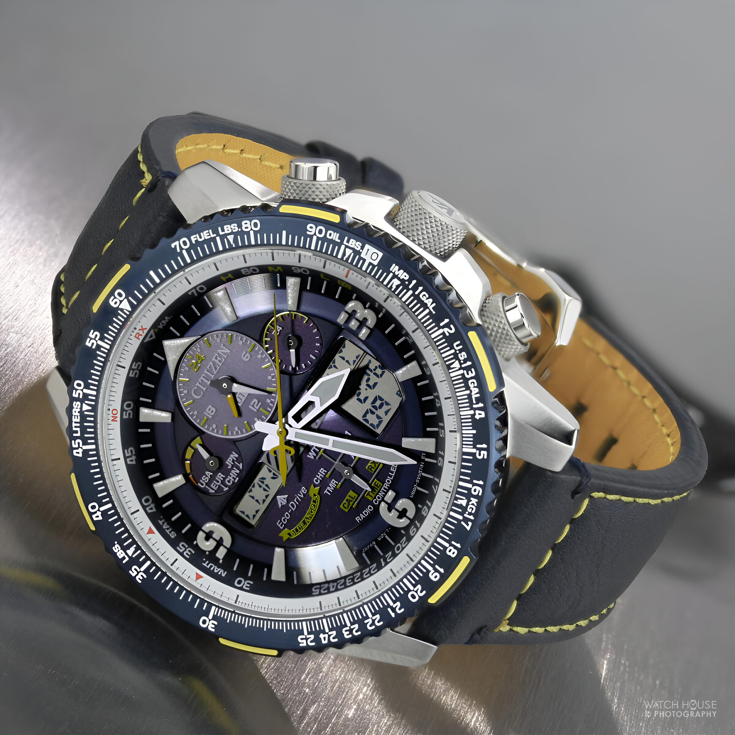 Citizen Promaster Sky - Skyhawk Blue Angels radio-controlled chrono JY