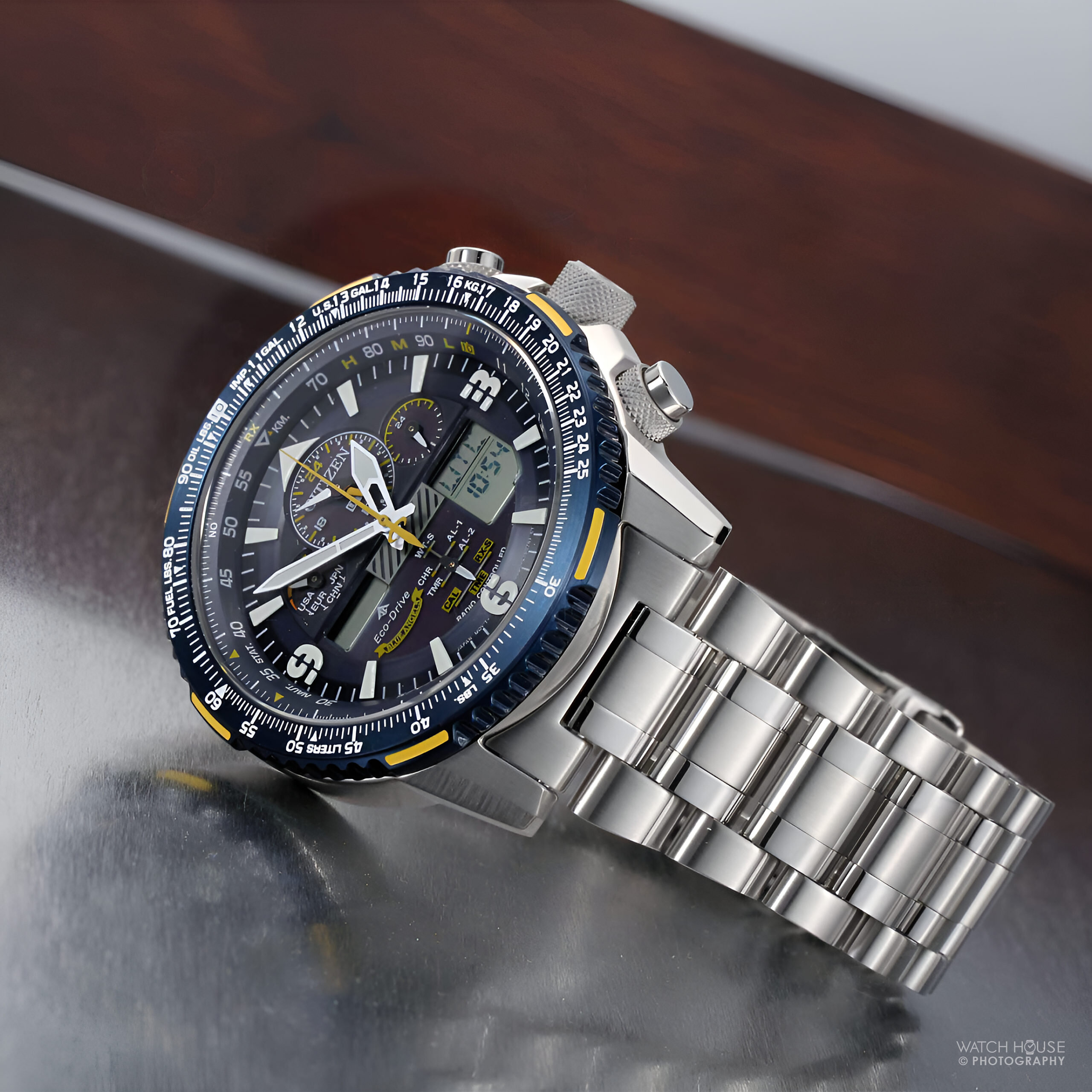 Citizen Promaster Sky - Skyhawk Blue Angels radio-controlled chrono JY