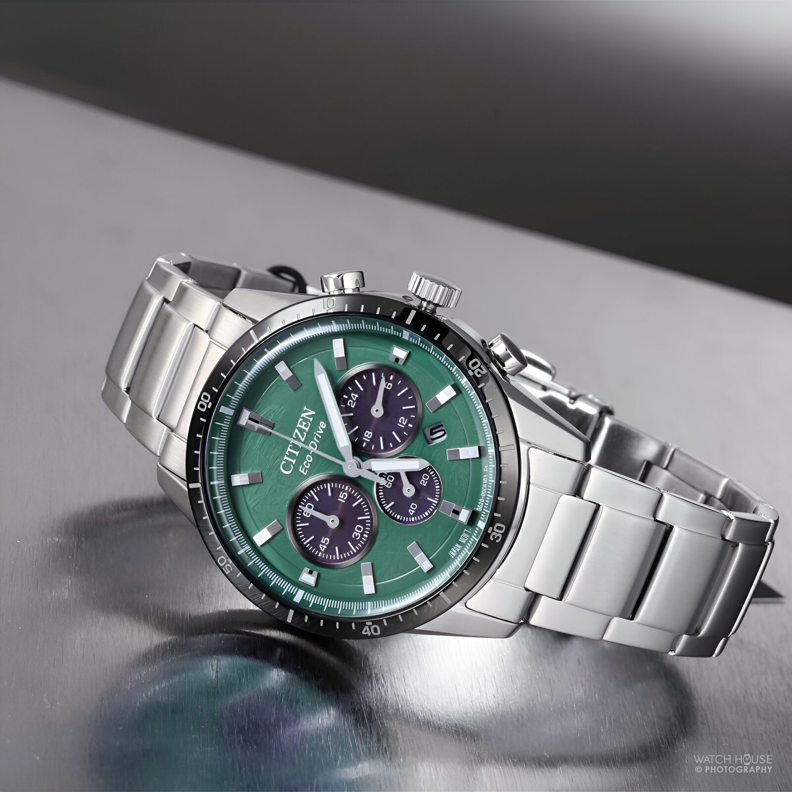 Citizen Sports Chrono CA4420-13L Eco Drive Solar Men's Wristwatch
