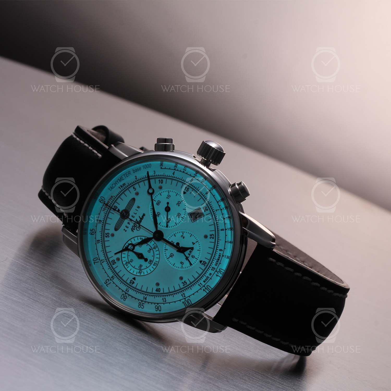 Zeppelin 8680-3 Serie 100 Jahre Zeppelin Alarm Chronograph